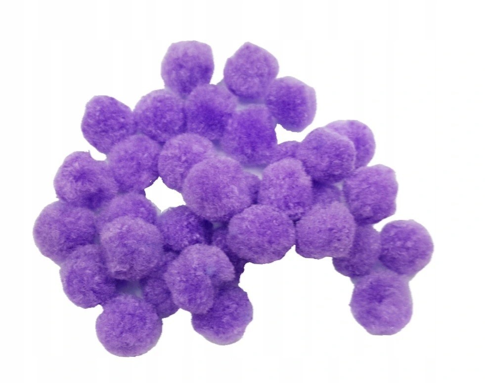 POMPONY POMPONIKI KREATYWNE 500SZT 1,3CM 56G - Arena.pl